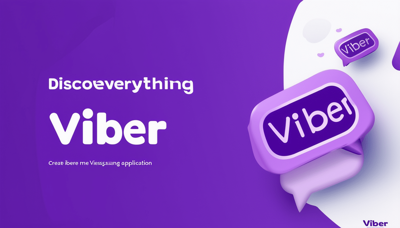 Viber, découvrez tout sur cette application de messagerie